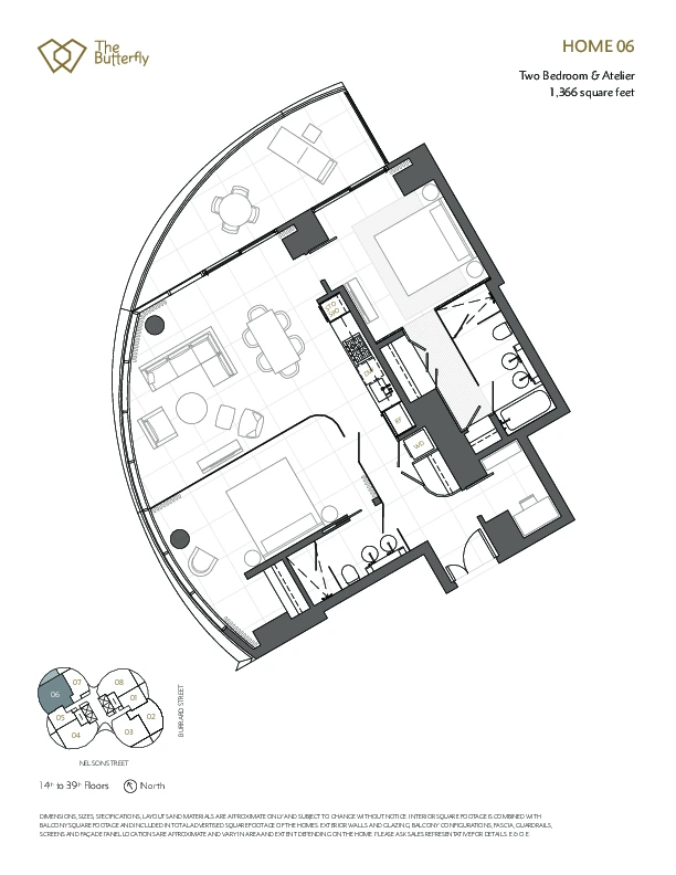 1033 Nelson Street - The Butterfly Vancouver - Vancouver New Condos